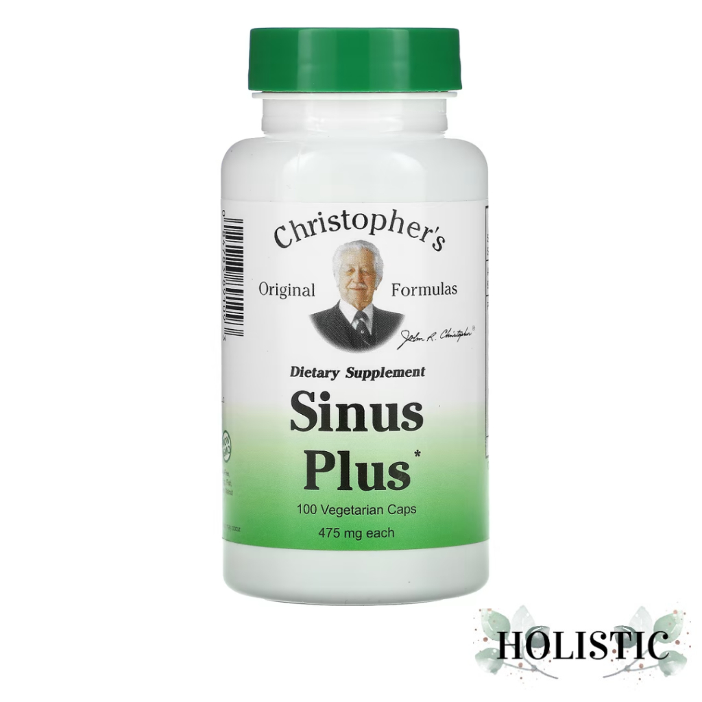 Holistic Care | Christopher's Original Formulas, Sinus Plus, 475 mg, 100 Vegetarian Caps ...