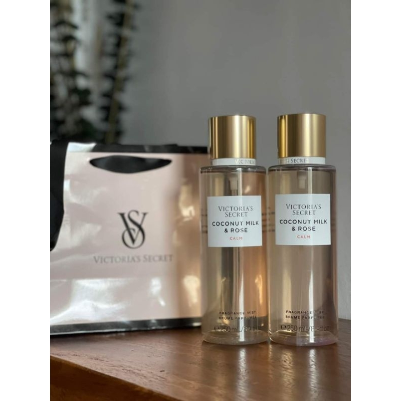 Coconut Milk And Rose Calm Victorias Secret Mist Original Shopee