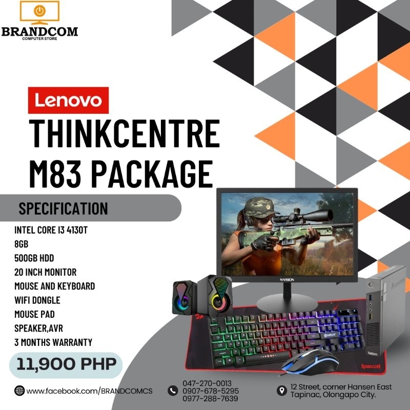 Lenovo Mini Computer Set and System Unit only | Shopee Philippines