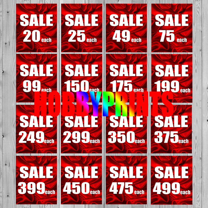 Sale Sign Laminated Sign Price Tag Sign | Shopee Philippines