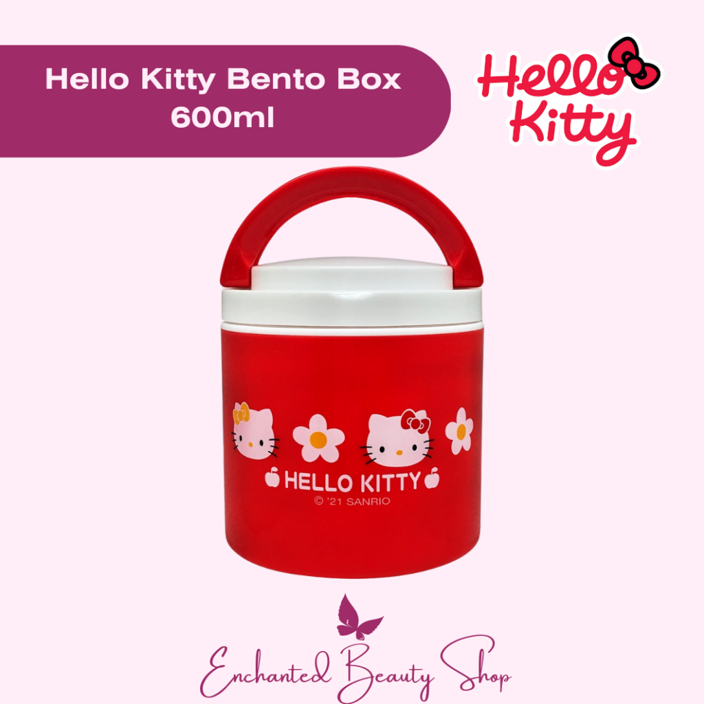 Sanrio Hello Kitty Bento Box 600ml | Shopee Philippines