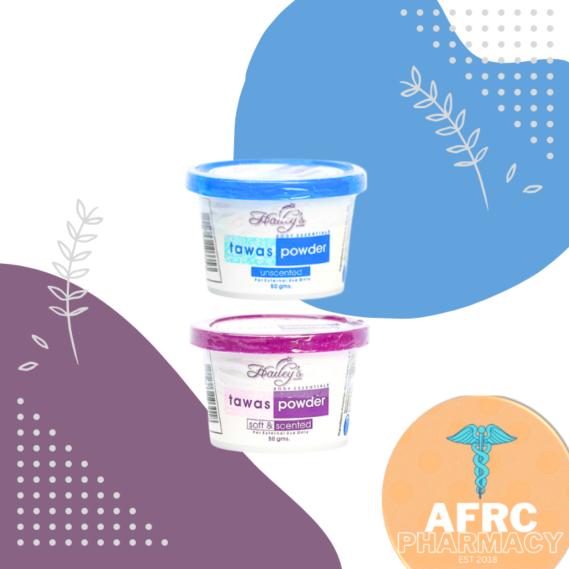 Hailey's Tawas Powder Scented And Unscented 50g | Shopee Philippines