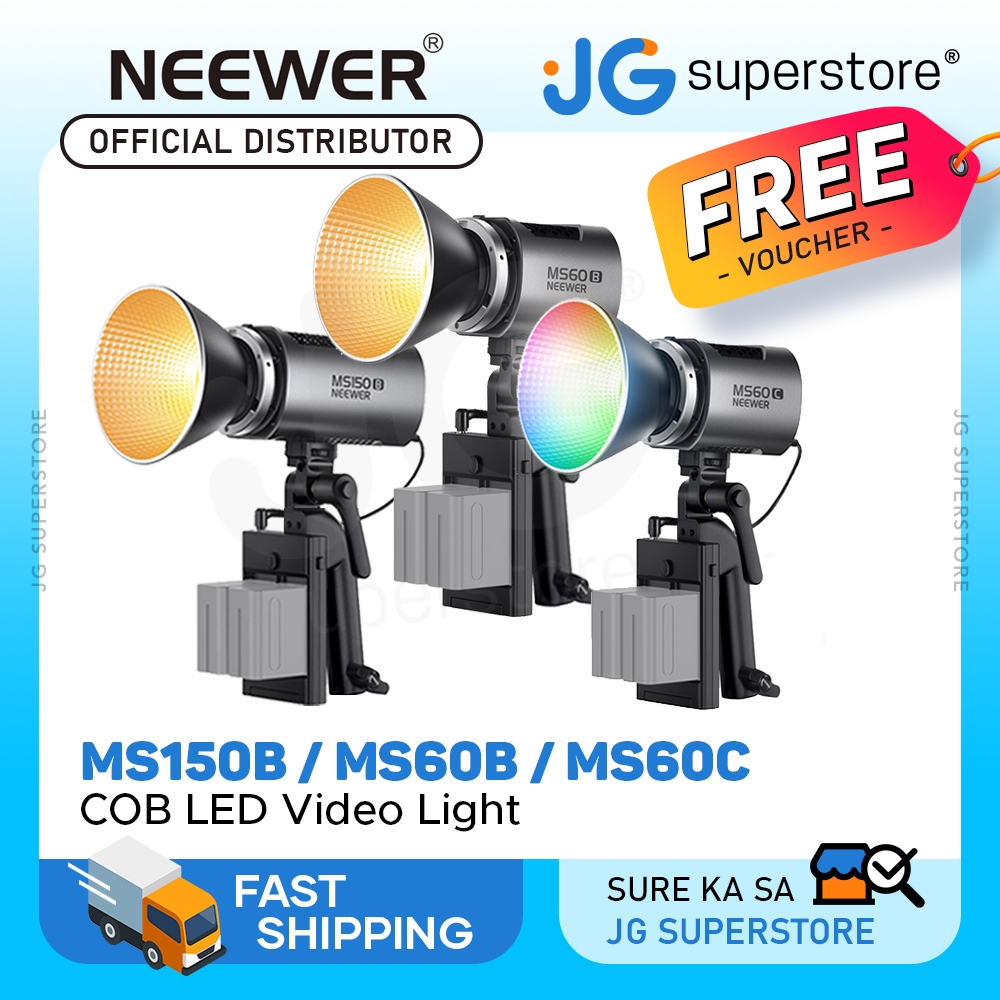 Neewer MS150 Bi-Color 130W / MS60 65W / RGBWW COB Portable Mini Compact ...