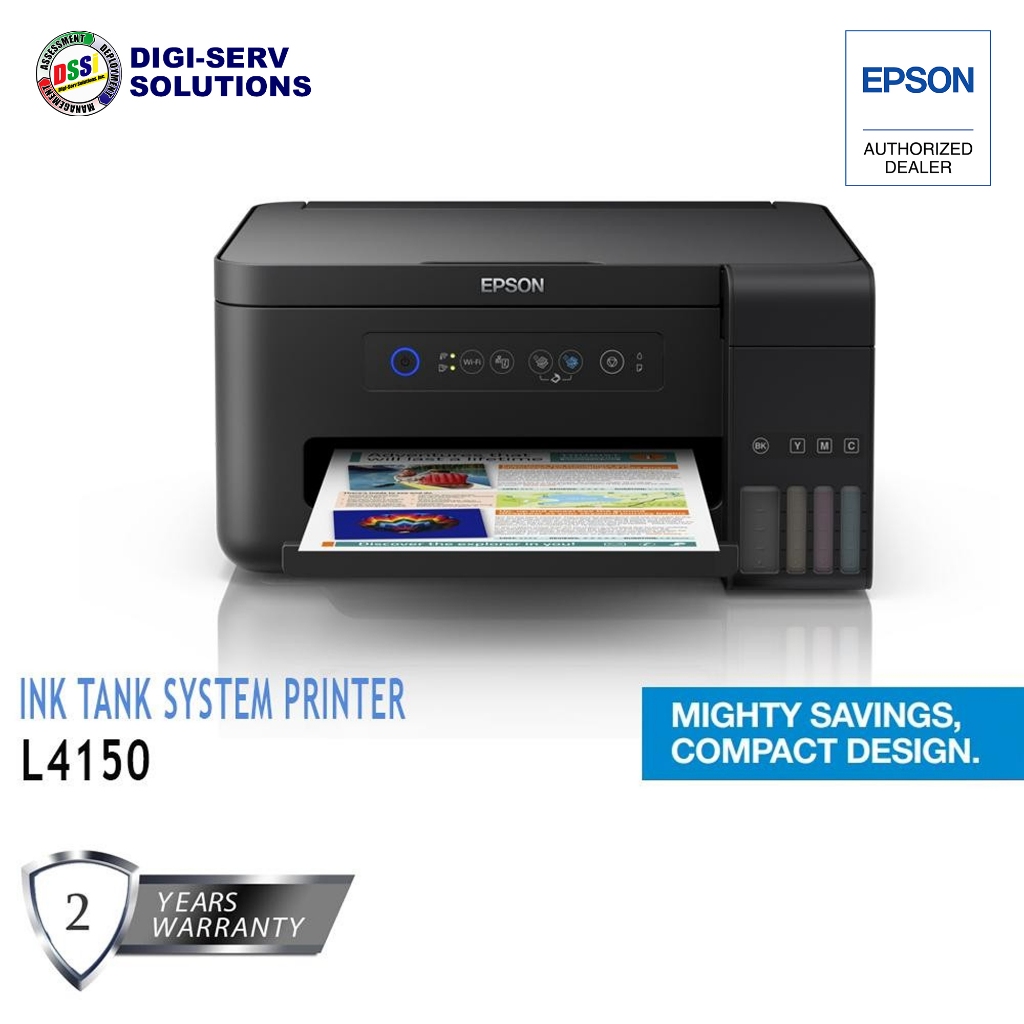 Epson L4150 Wi-Fi All-in-One Ink Tank Colored Printer (Print, Scan and ...