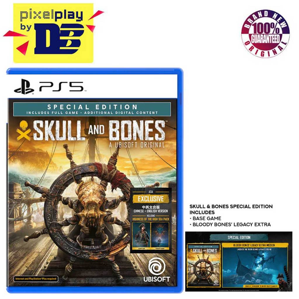 PlayStation 5 Skull and Bones Special Edition (Asian) (Eng/Chi) | Shopee Philippines