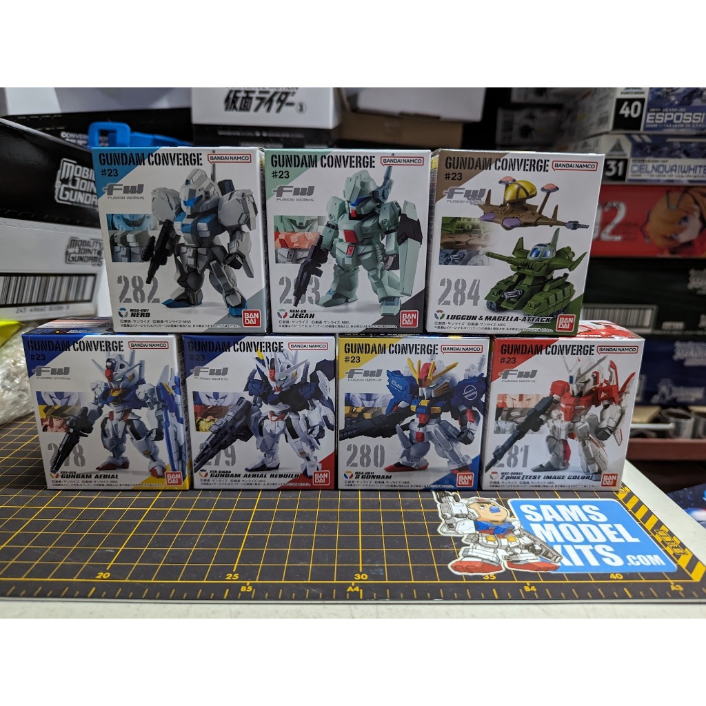 FW Gundam Converge #23 Singles | Shopee Philippines