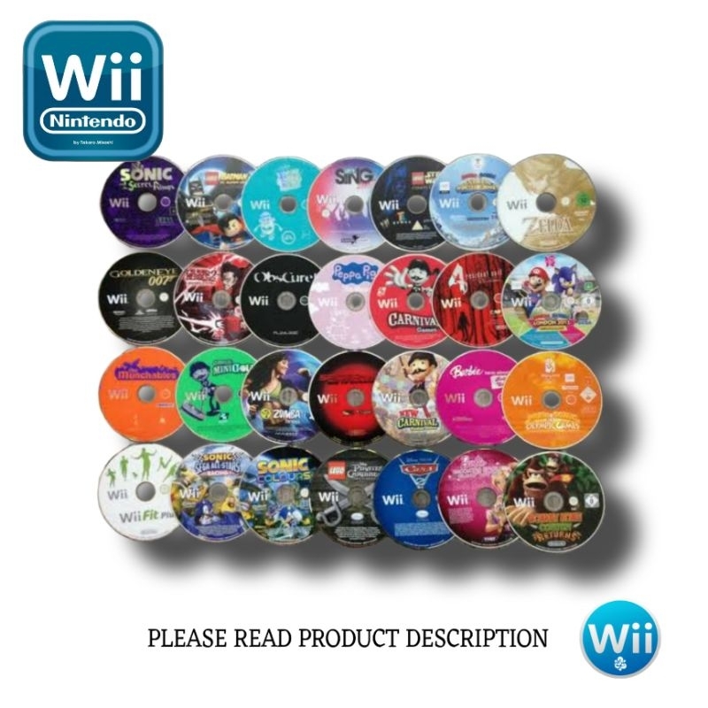 NINTENDO WII DISC (BURN) | Shopee Philippines