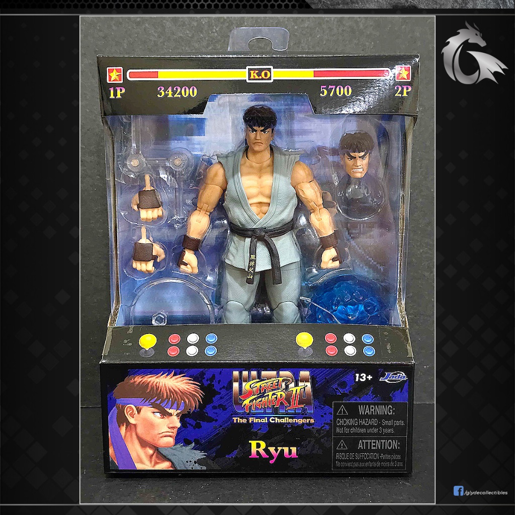 Jada: Street Fighter II - Ryu (Player 2) - 6 Inch Figure | Shopee Philippines