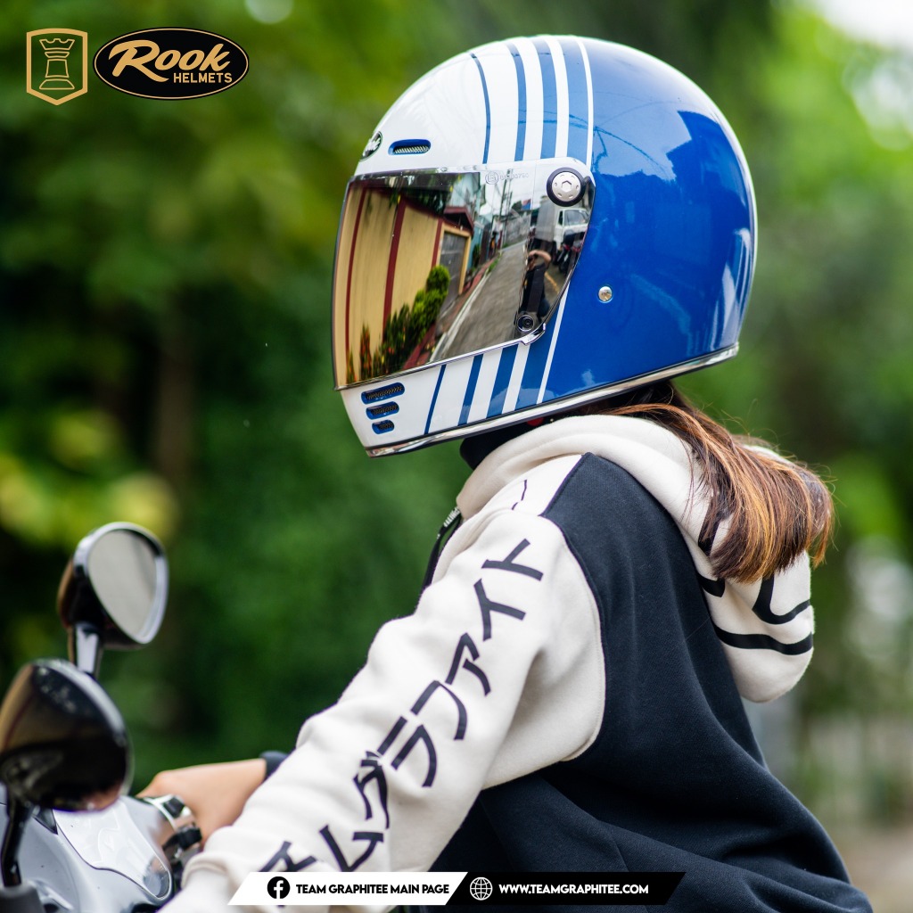 ROOK HELMET CLASSIC V152 GRAPHIC COLORS | Shopee Philippines