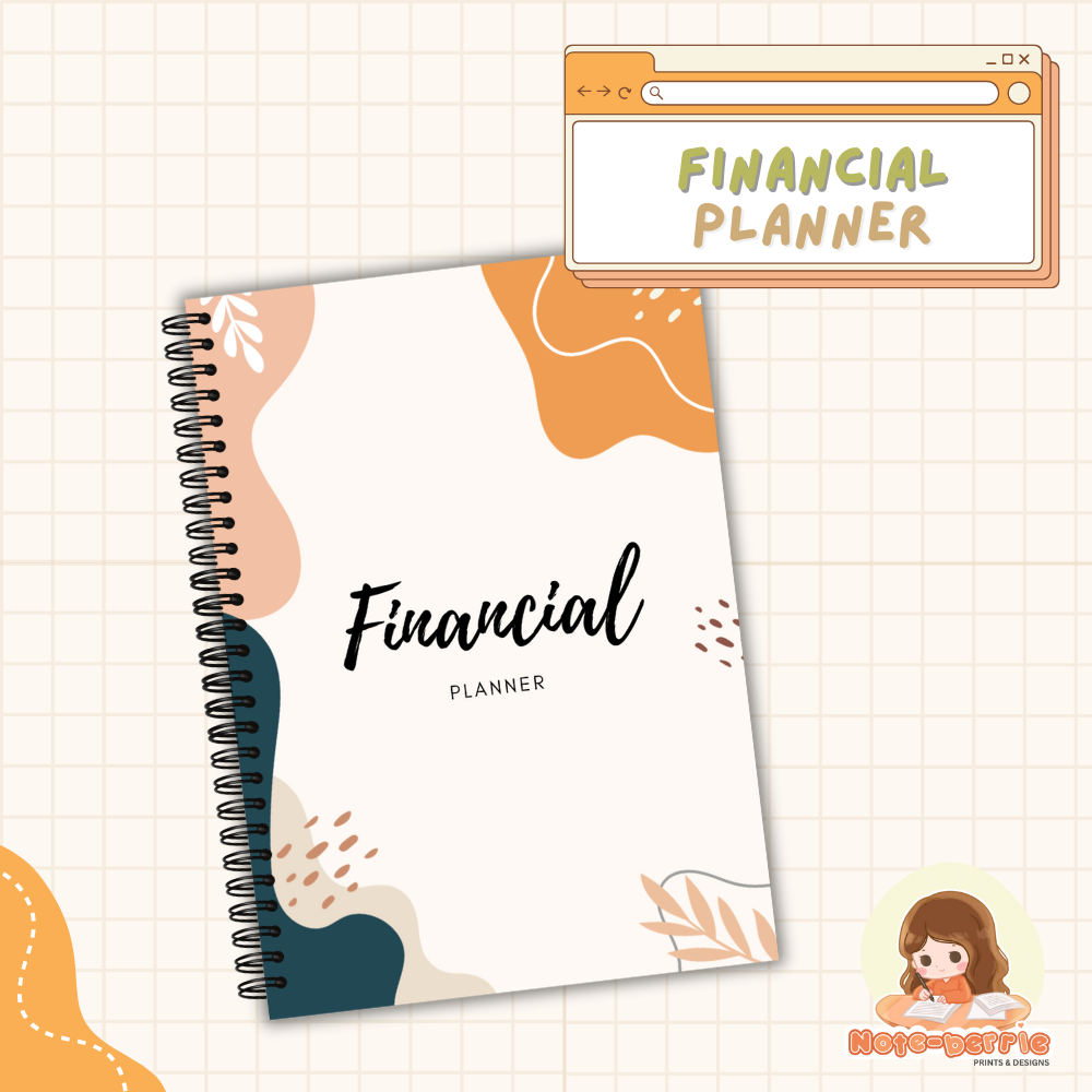 A5 Aesthetic Financial Planner | Income Monthly Budget Debt Savings ...