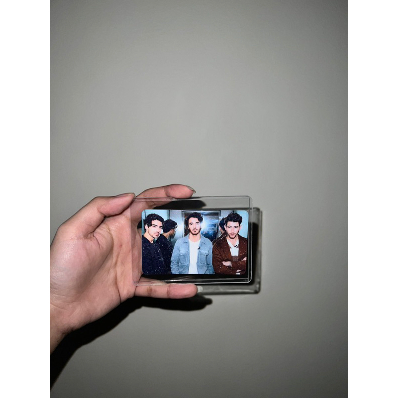 Jonas Brothers Photocard with Hard Case | Shopee Philippines