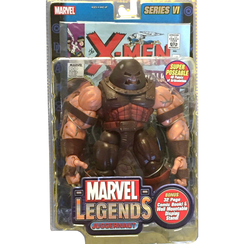 Vintage Toybiz Marvel Legends Juggernaut Series 6 Brand New Sealed with ...