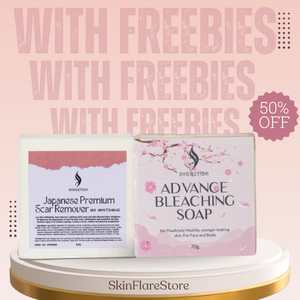 Syduction Japanese scar remover & Advance bleaching 70g soap removes ...