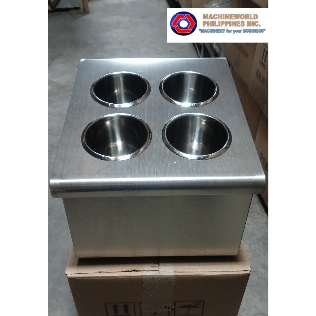 Stainless Electric Spoon and Fork Silver Caddy Sterilizer Heater Warmer ...