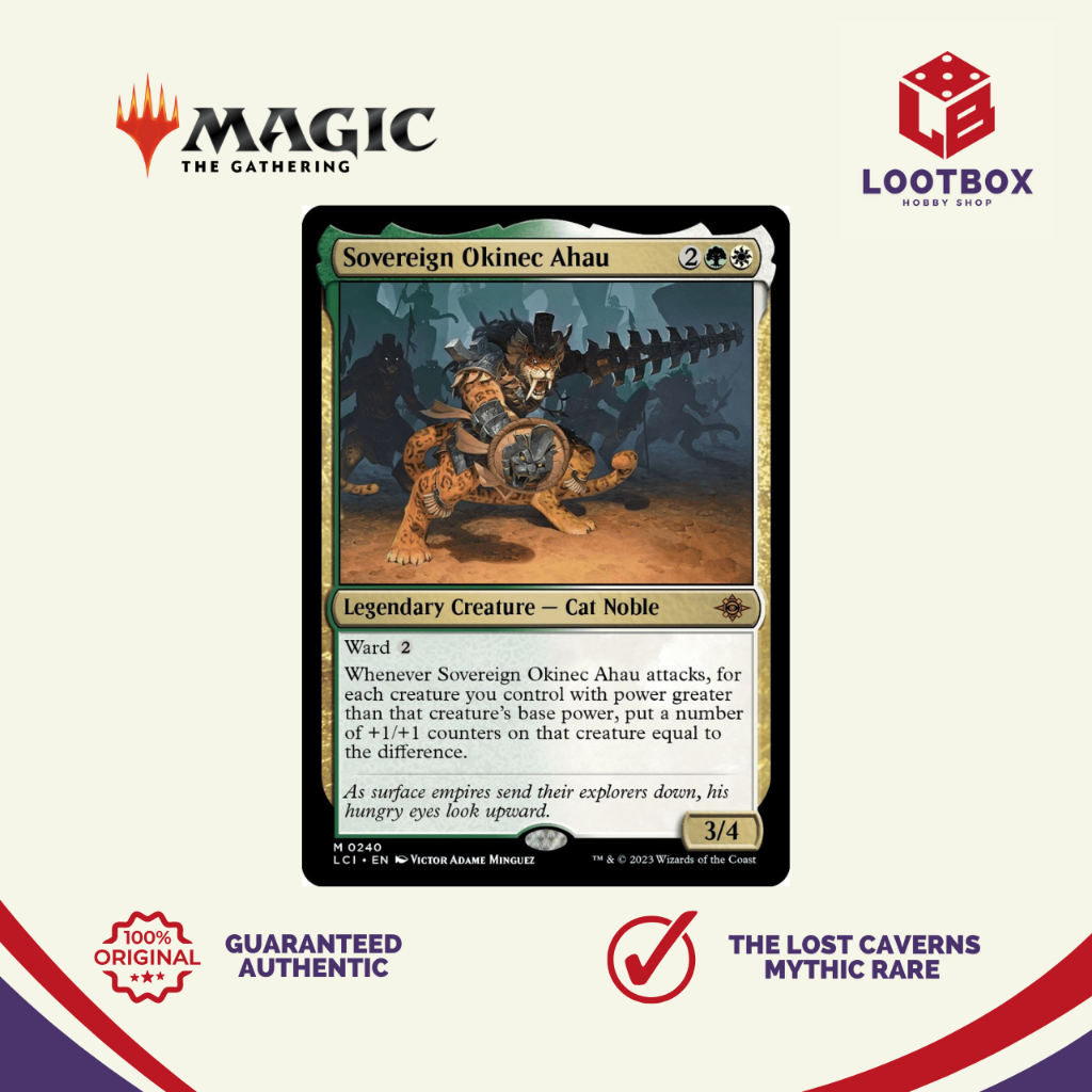 Magic the Gathering: Sovereign Okinec Ahau (Mythic Rare) - Lost Caverns ...