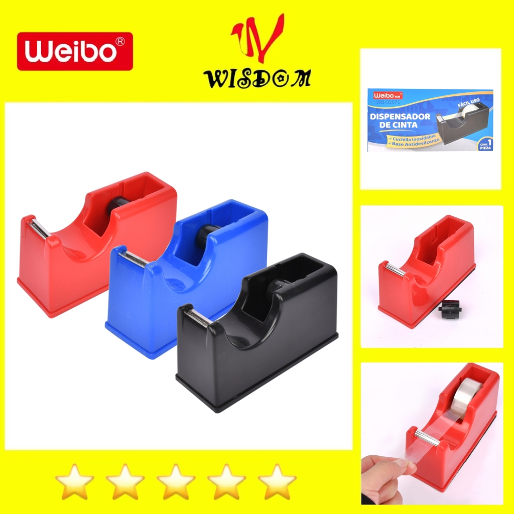 WISDOM WEIBO WB-02071 TAPE DISPENSER(for small tape) | Shopee Philippines