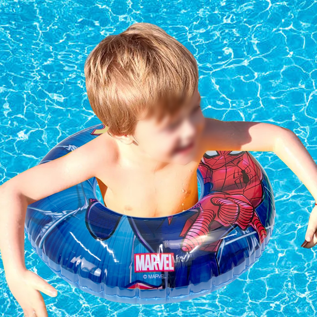 Spiderman Inflatable Ring Salbabida Small 19" Age 3+ | Shopee Philippines