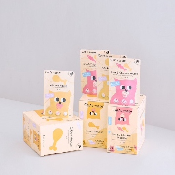 Cat's Taste Value Box Premium Cat Food for Kittens in 70g pouch x 12 ...