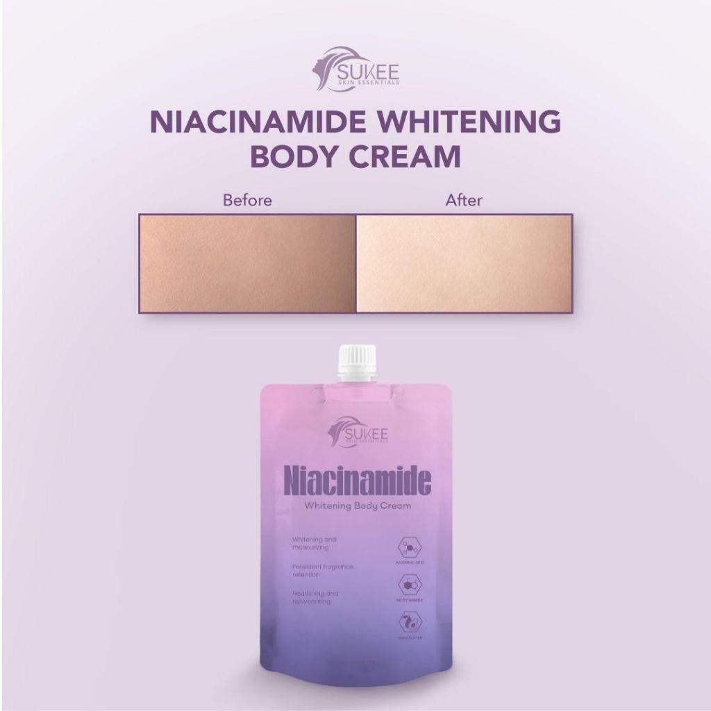CFZ SUKEE Niacinamide Whitening Body Cream 60g | Shopee Philippines