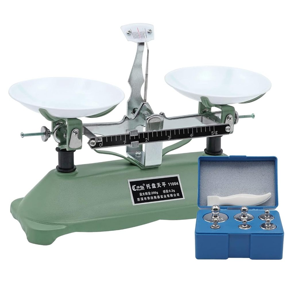 Tray balance physical experiment weighing tray student experimental ...