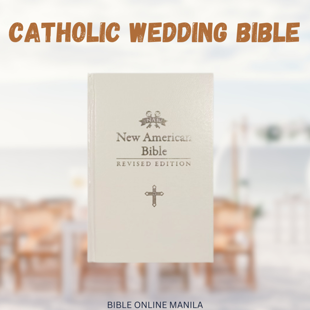 New American Bible Revised Edition WHITE Wedding Bible (NABRE) Compact ...