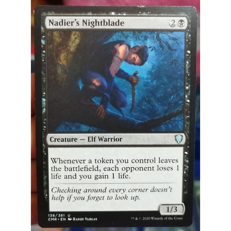 Nadier's Nightblade (Magic the gathering) | Shopee Philippines