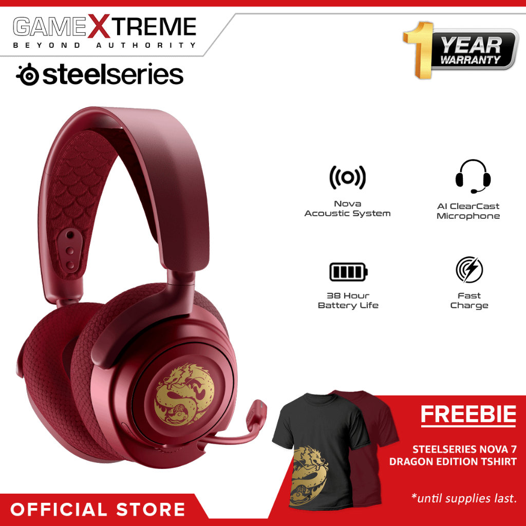 STEELSERIES ARCTIS NOVA 7 DRAGON EDITION | Shopee Philippines