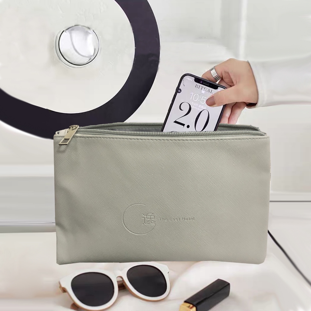 MEEDO Bright shiny flat pouch big wallet purse fashion beauty for women ...