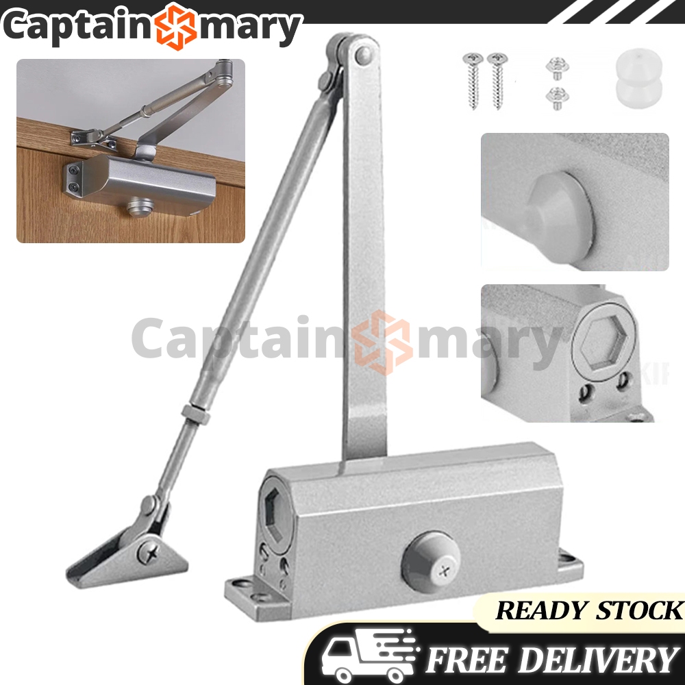 Automatic Door Closer Hydraulic Stainless Steel Silent Spring Hinge ...