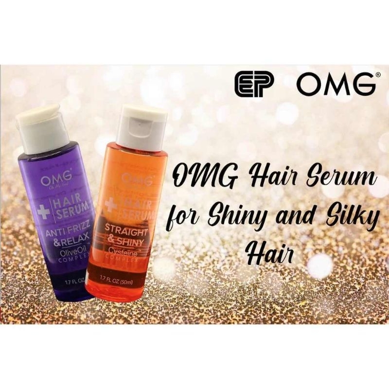 OMG HAIR SERUM HEALTHY HAIR LOOKING | Shopee Philippines