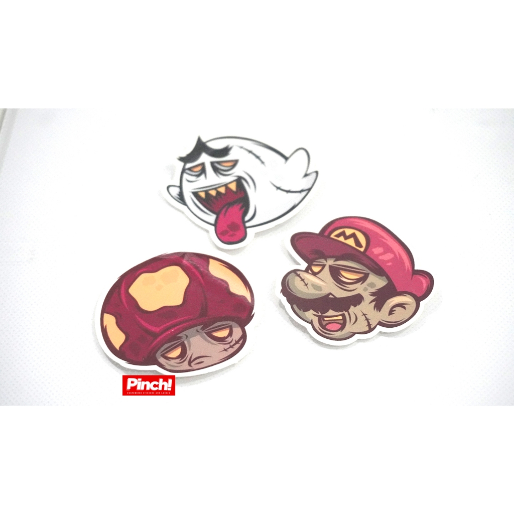 Pinch Stickers - Super Mario Brothers Zombie Edition | Shopee Philippines