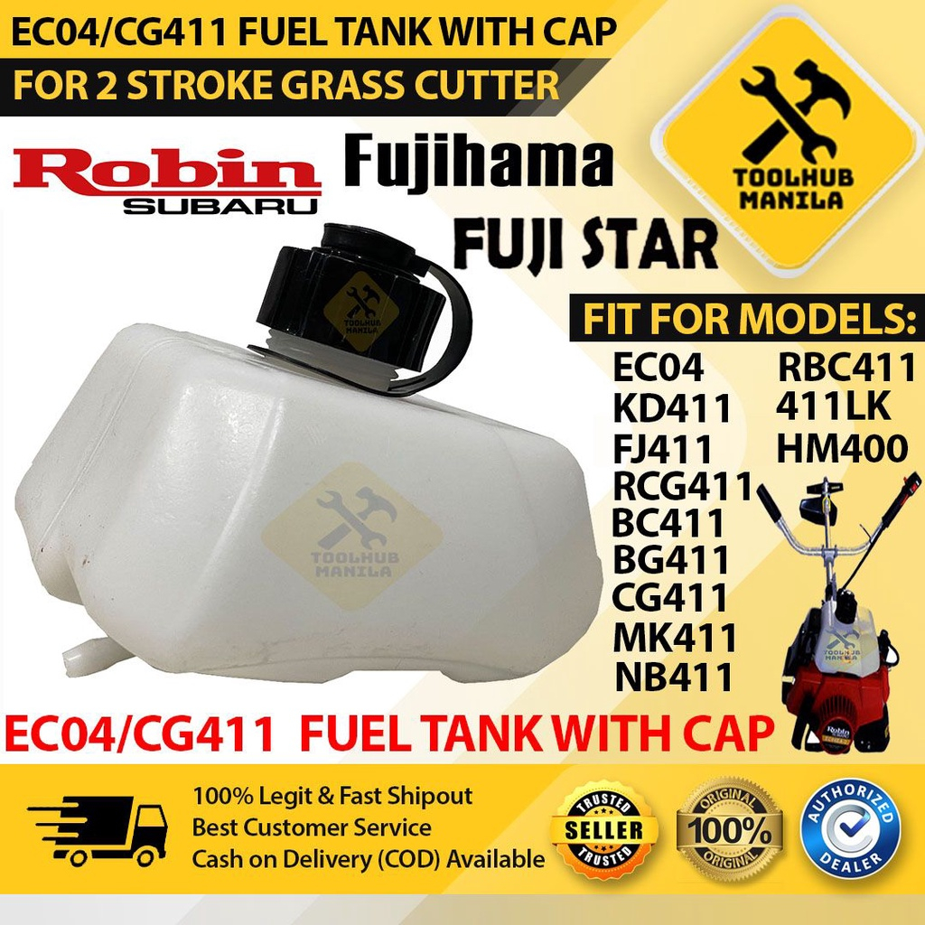 CG411 EC04 Fuel Tank for Robin 2 stroke Grass Cutter Automobile ...
