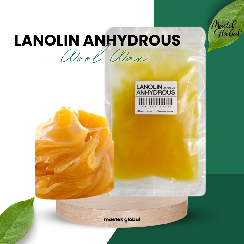 Lanolin Anhydrous or Wool Wax (100grams) | Shopee Philippines