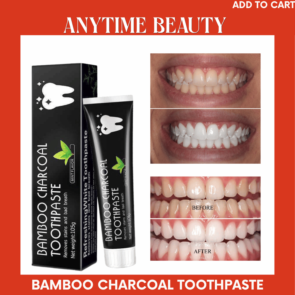 Experience the Power of Charcoal Toothpaste - Ultimate Teeth Whitening ...