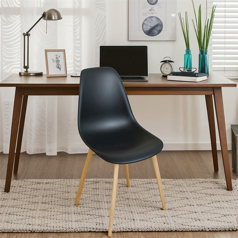 Nordic Plastic Chair Home Chair Dining Chairs /Living Chair Learning ...