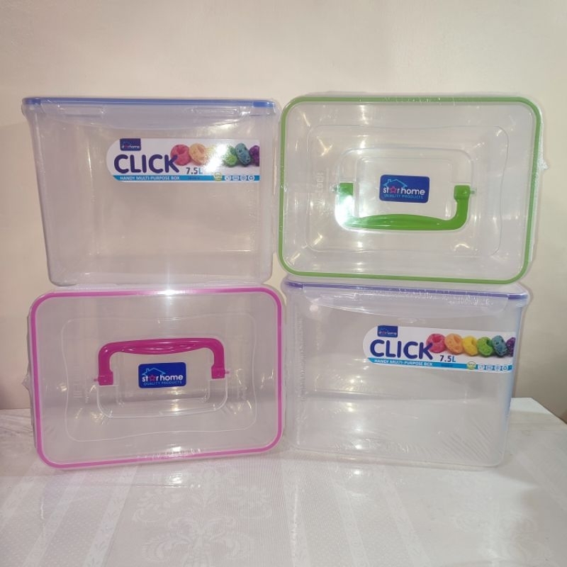 JCK4 CLICK 7.5L Handy Multi-Purpose Box (Food Storage/Container ...