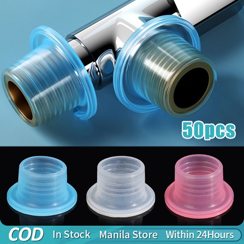 50pcs Faucet Leak-Proof Sealing Gasket Silicone Gasket Seal for Various ...