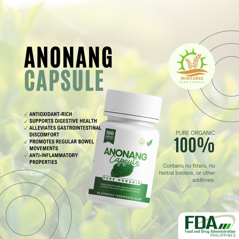 AUTHENTIC ANONANG BARK EXTRACT CAPSULE | Shopee Philippines