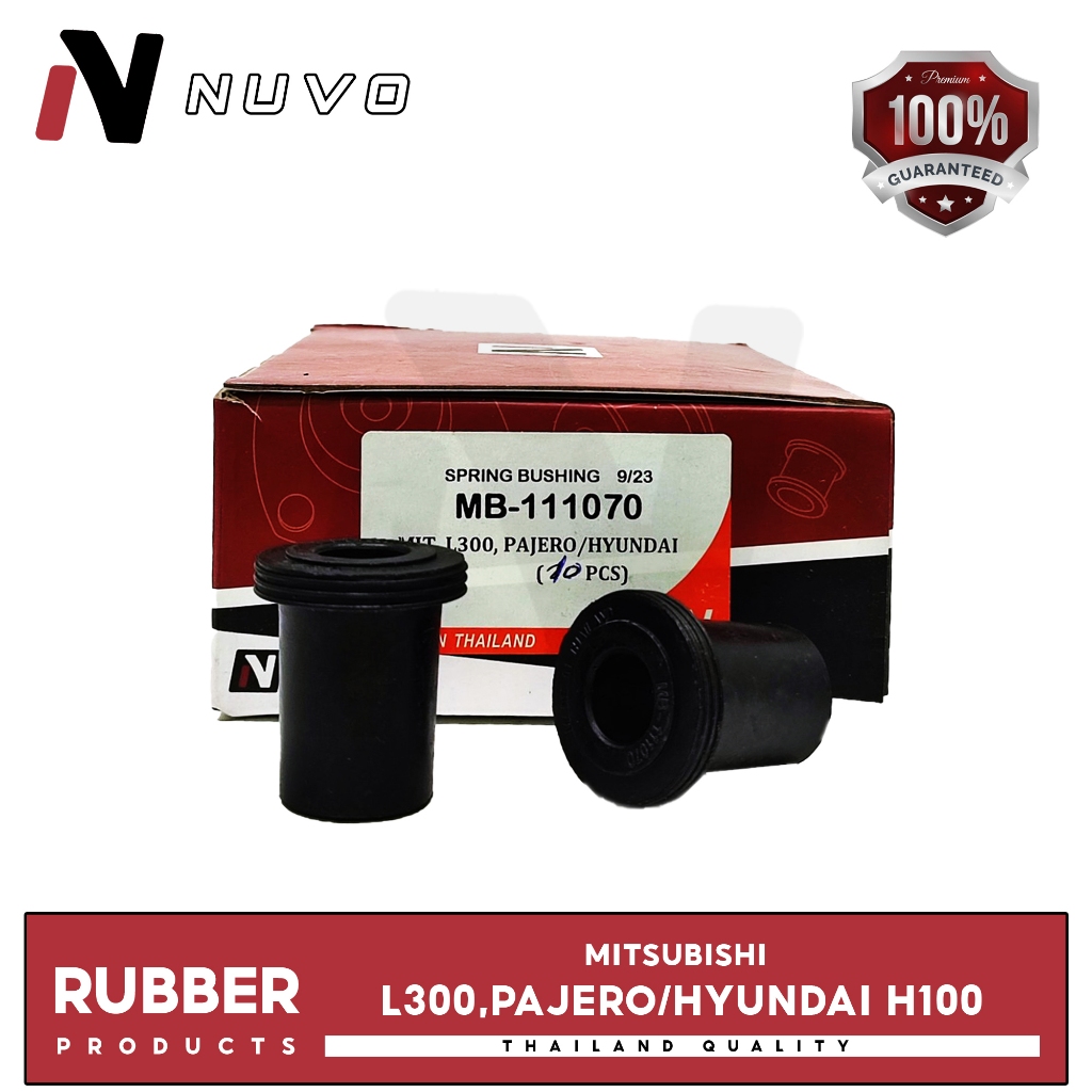 NUVO SPRING BUSHING MITSUBISHI L300,PAJERO/HYUNDAI H100 MB-111070 1pc ...