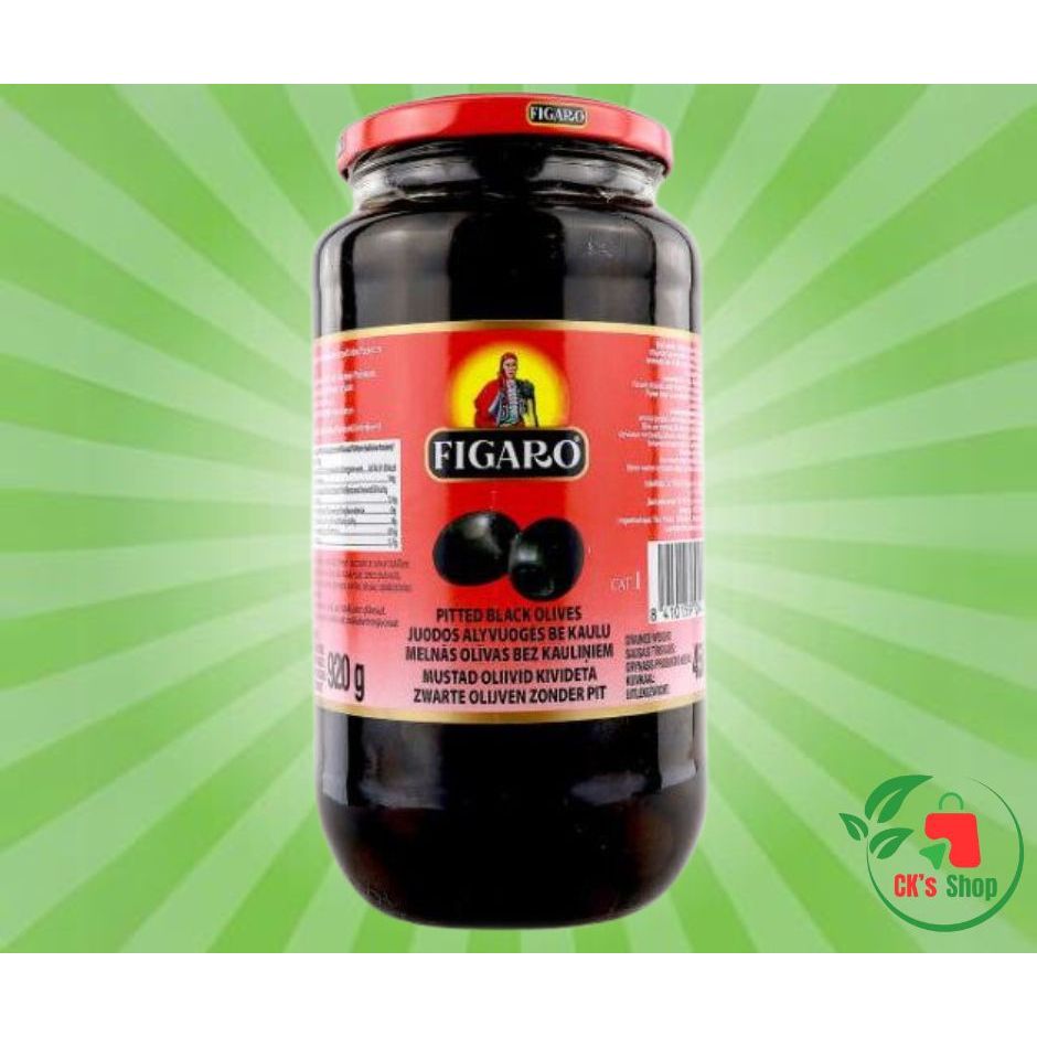 Figaro Pitted Black Olives / Sliced Black Olives 920g | Shopee Philippines