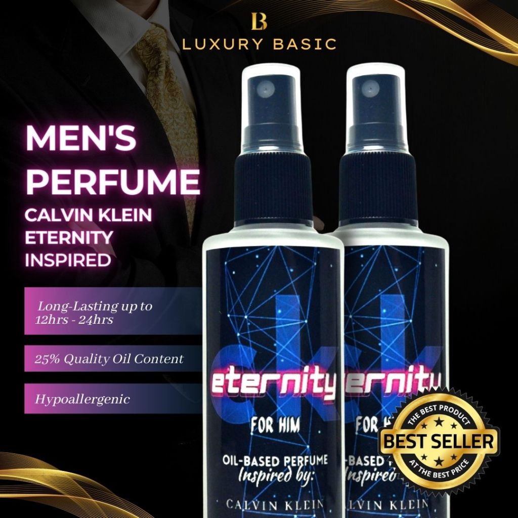 Luxury Basic Oil Based Perfume 85mL with Long Lasting ETERNITY Scent ...