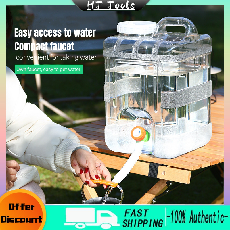 Portable food grade water container 5L/10L/15L with faucet for camping and picnic driving ...