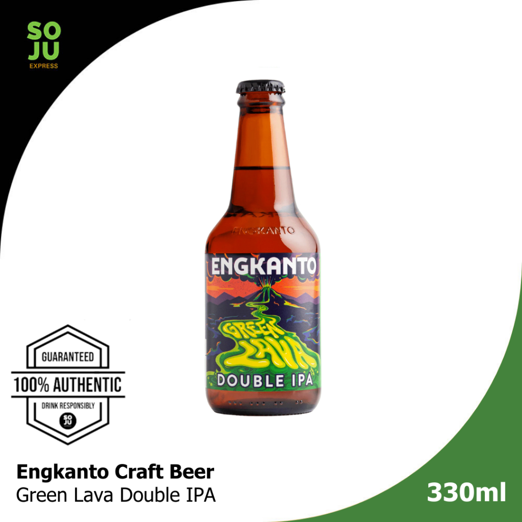 Engkanto Craft Beer - Green Lava Double IPA 330ml | Shopee Philippines