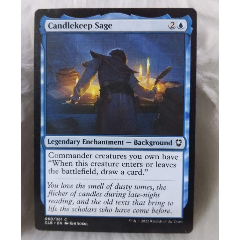 Candlekeep Sage - Commander Legends: Battle for Baldur's Gate | Shopee ...