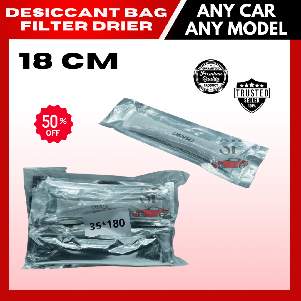 ON SALE! DESICCANT BAG FILTER DRIER 18 CM fit for ANY CAR & ANY YEAR ...
