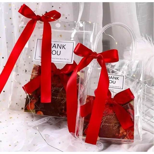 TOTE BAG TRANSPARENT PVC (1PC) | Shopee Philippines