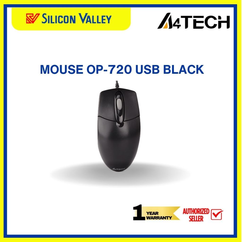 A4Tech OP-720 PS/2 Wired Mouse | Shopee Philippines