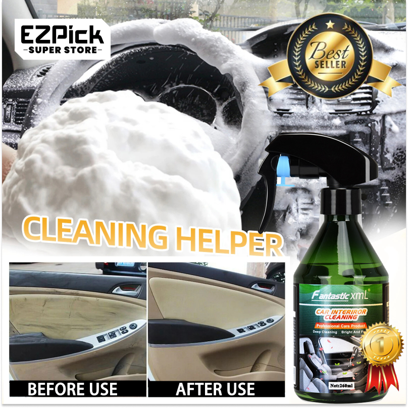 Car Interior Cleaner Foam Cleaner Spray MultiFunctional Cleaner Just ...