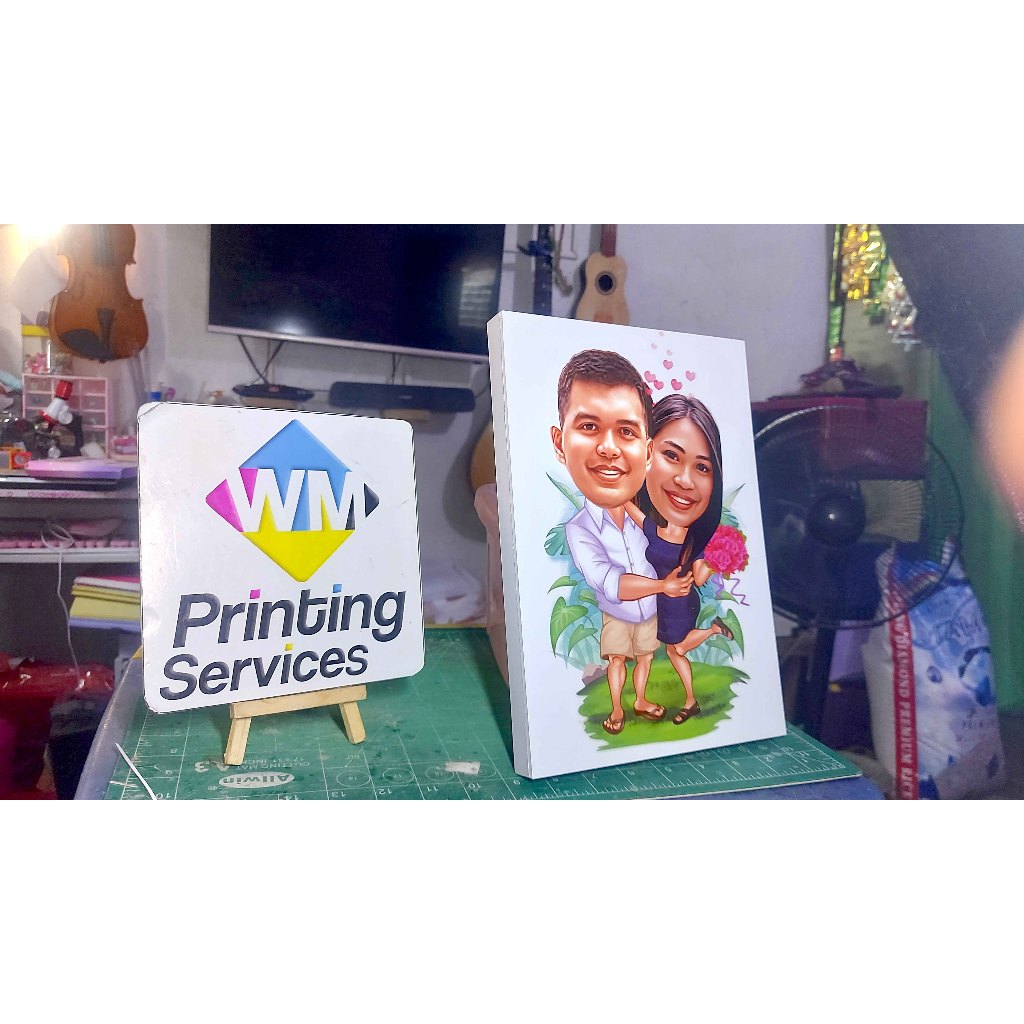 SINTRA BOARD PERSONALIZED 8x11 2d type (caricature design) | Shopee ...