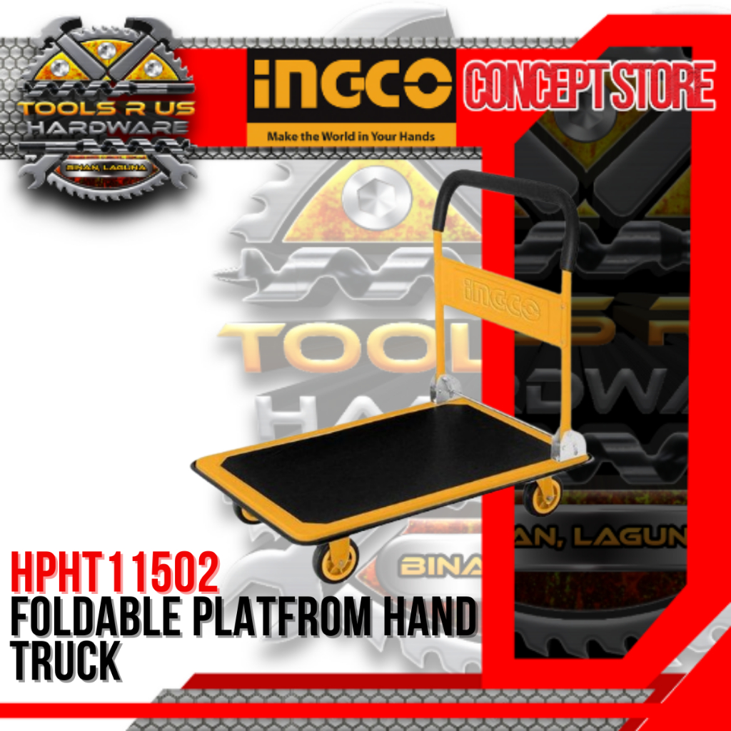 INGCO FOLDABLE PLATFORM HAND TRUCK HPHT11502 | HAND TOOLD | BINAN ...